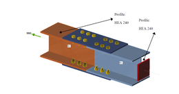 Splice Connections Of I beam Flanges IDEA StatiCa